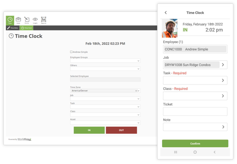 Construction Time Tracking Software - Reduce Labor Costs & Payroll Errors