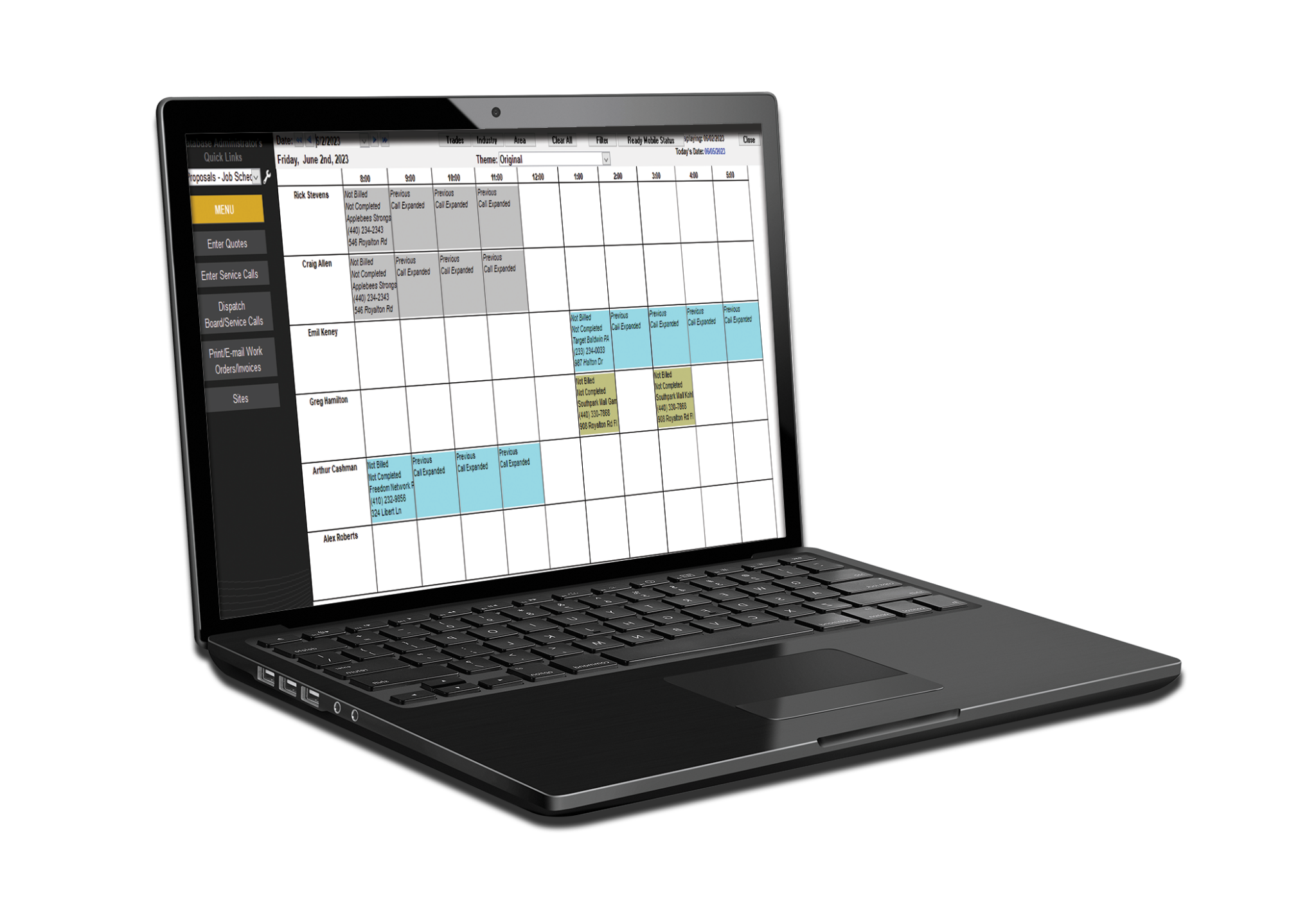 Construction Service Dispatch Software | Foundation Software